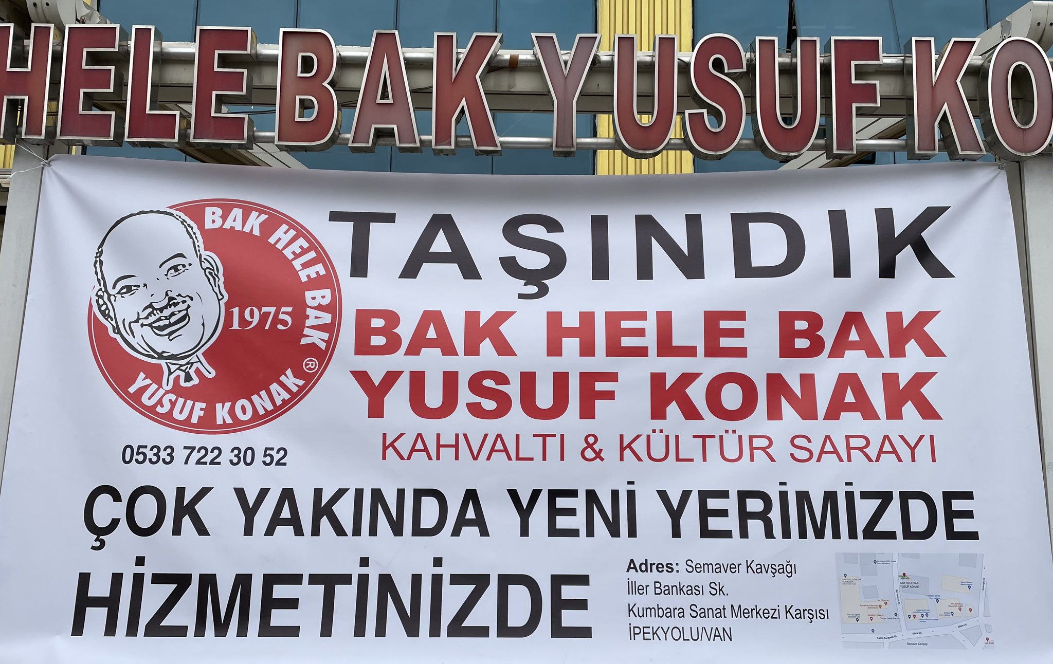 Bak hele bak Yusuf Konak kahvaltı salonu taşındı! İşte yeni yeri ...